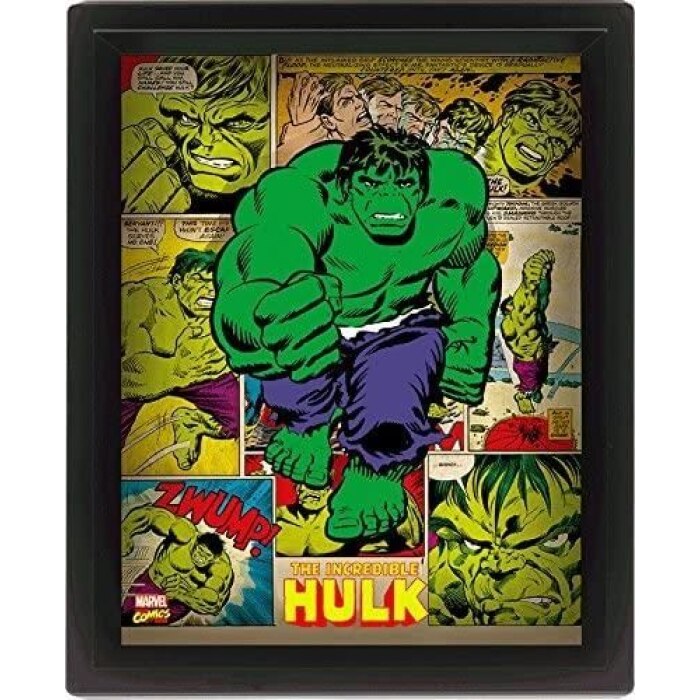 Marvel Comics - Hulk 3D Frame - Gamebreaker