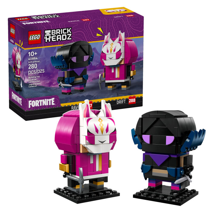 Drift & Raven Figures 40884 LEGO - Gamebreaker