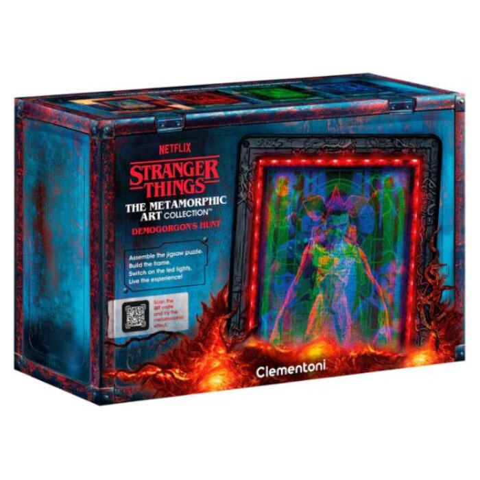 Stranger Things - Demogorgon - 520-Piece Interactive Puzzle with Frame ...