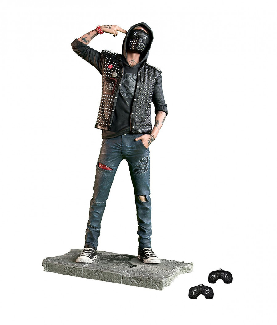 Watch Dogs 2 - Wrench Figure Rare Ubisoft Limited Edition - Gamebreaker