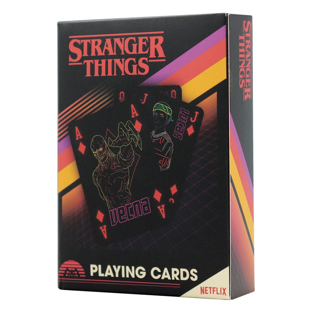 Stranger Things Playing Cards Display (12) - Gamebreaker