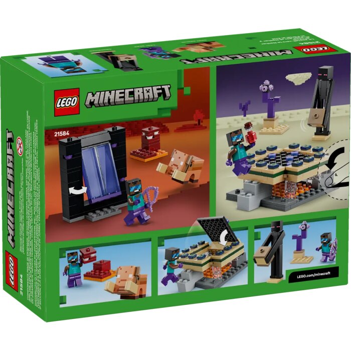 Lego 21584 Minecraft Nether & End Portal Journey - Gamebreaker