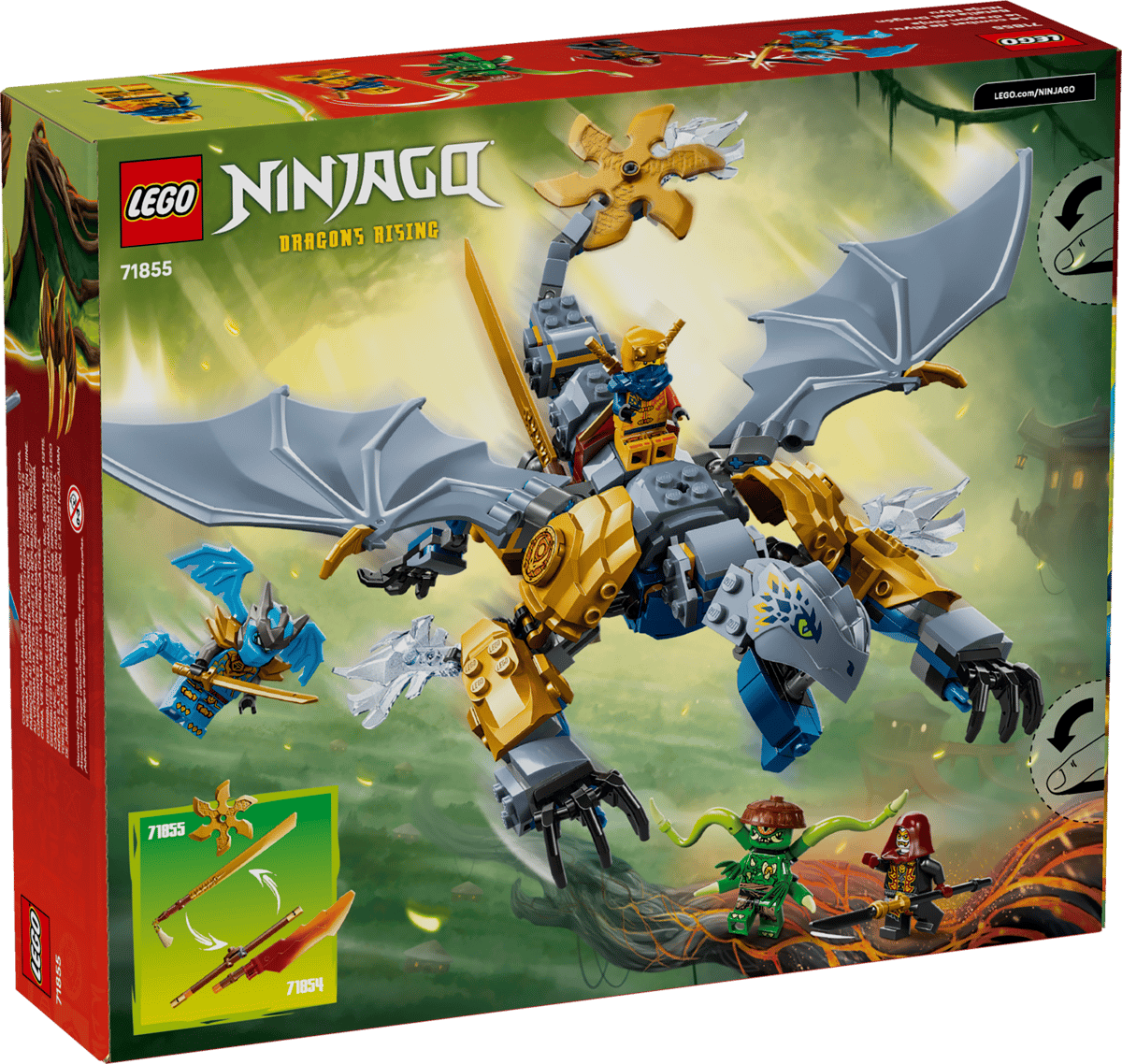 Lego 71855 Ninjago Ninja Dragon Riyu's Battle - Gamebreaker