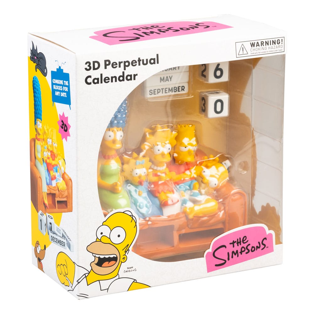 The Simpsons 3D perpetual Calendar - Gamebreaker
