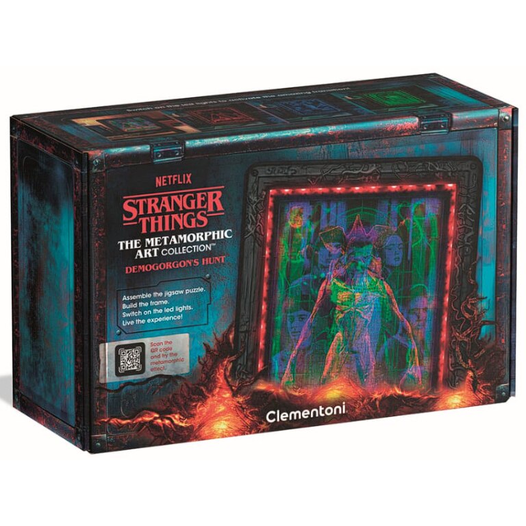 Stranger Things Metamorphic Art Collection Jigsaw Puzzle with Light-Up ...