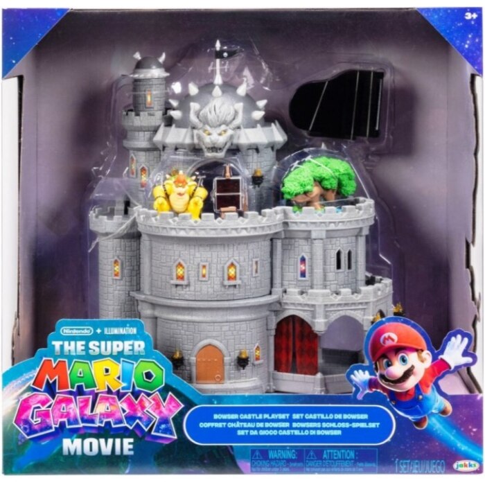 Super Mario Galaxy Movie Deluxe Bowser's Castle Playset - Gamebreaker